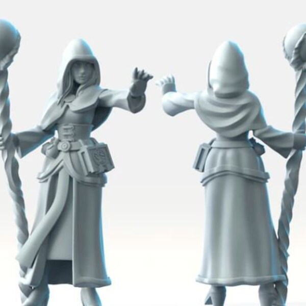 Miniatures Dnd Wizard - Etsy