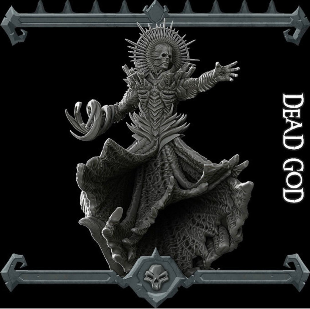 Dead God large Dungeons and Dragons, D&D Miniature, Gaming Model, Gifts ...