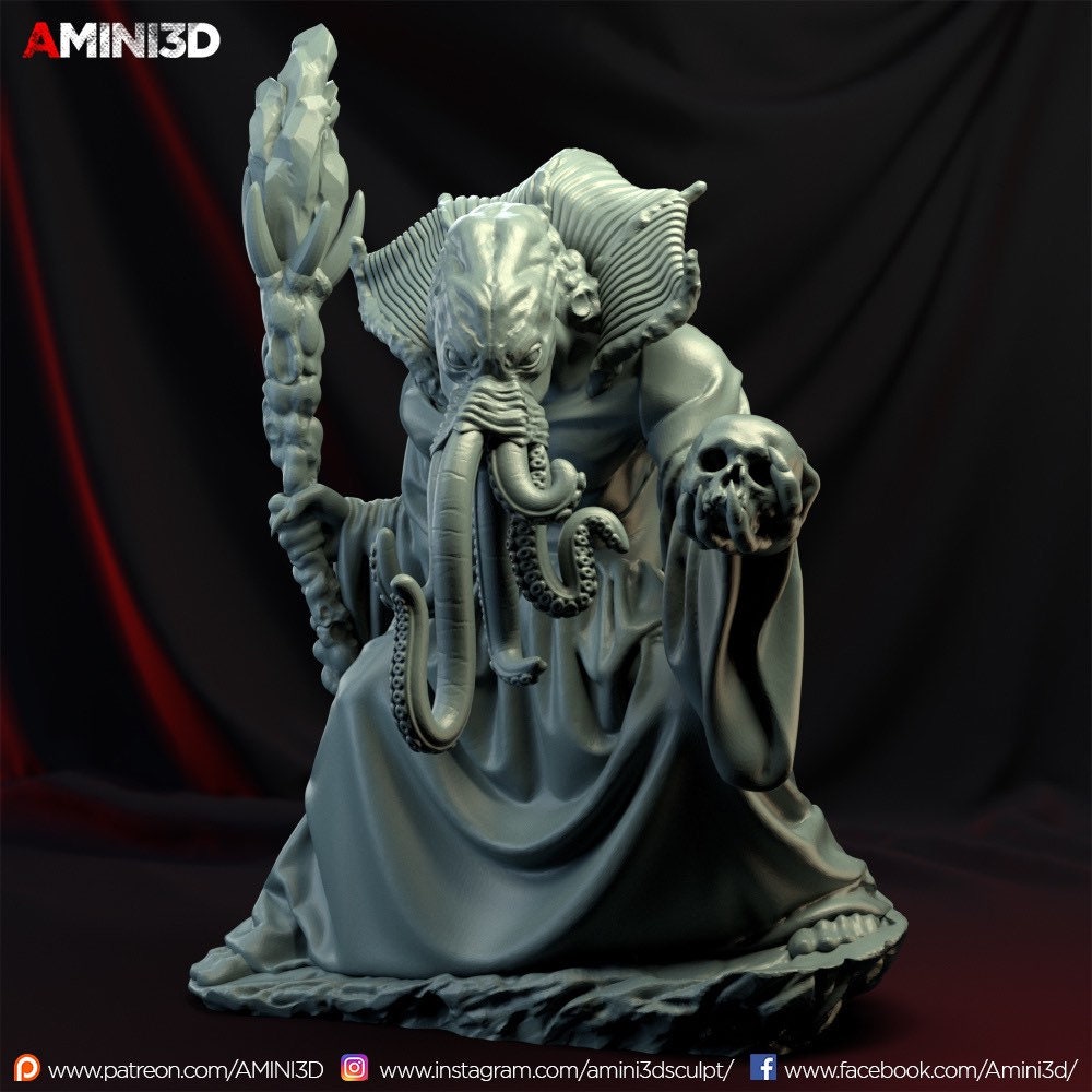 Role Playing Miniatures Toys & Games Mind Flayer Arcanist Warhammer 40k ...