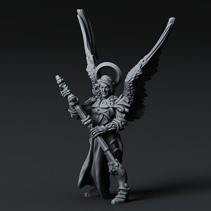 Deva Resin Miniature Dnd Miniatures Dungeons & Dragons - Etsy