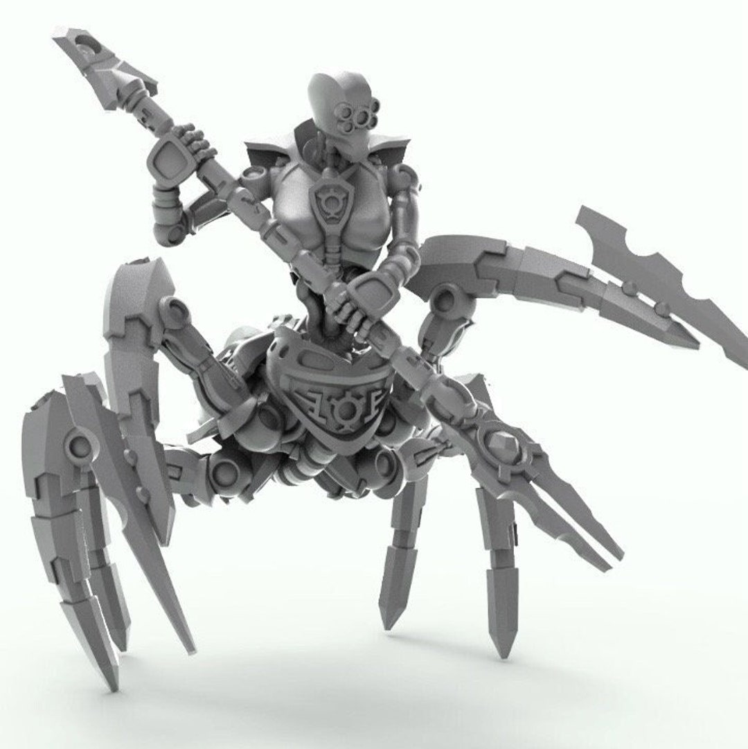 Necrocyborg Black Widow Spider Necro Robot Space, Starcraft RPG D&D ...