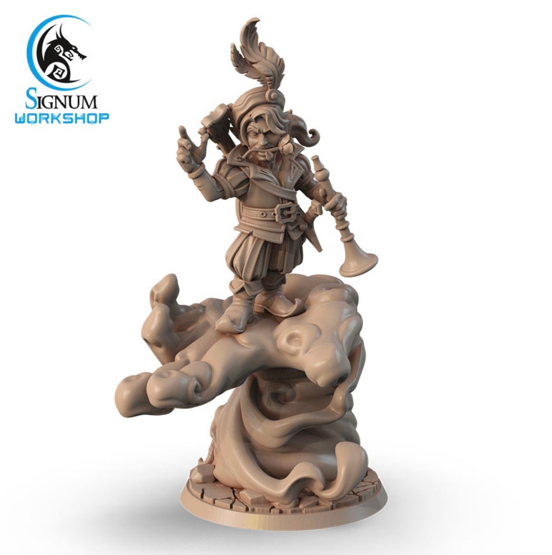 Lyricus Charismatic, Bard With Flower Signum Worshop, Gnome Halfling ...