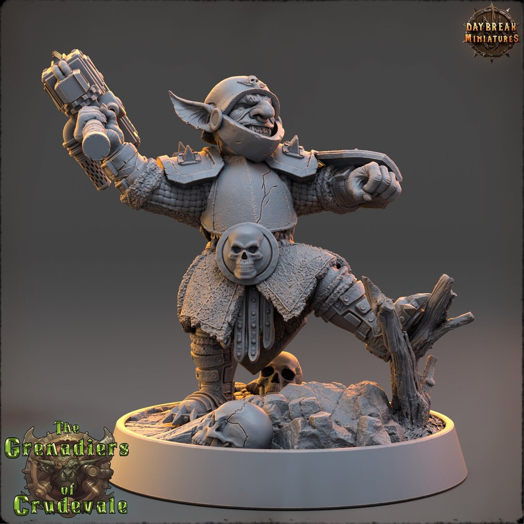 Kregger Spikeblas, the Grenadiers of Crudevale Dungeons and Dragons ...