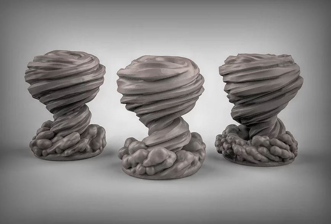 Small Air Elemental Resin Miniature Dnd Miniatures | Etsy