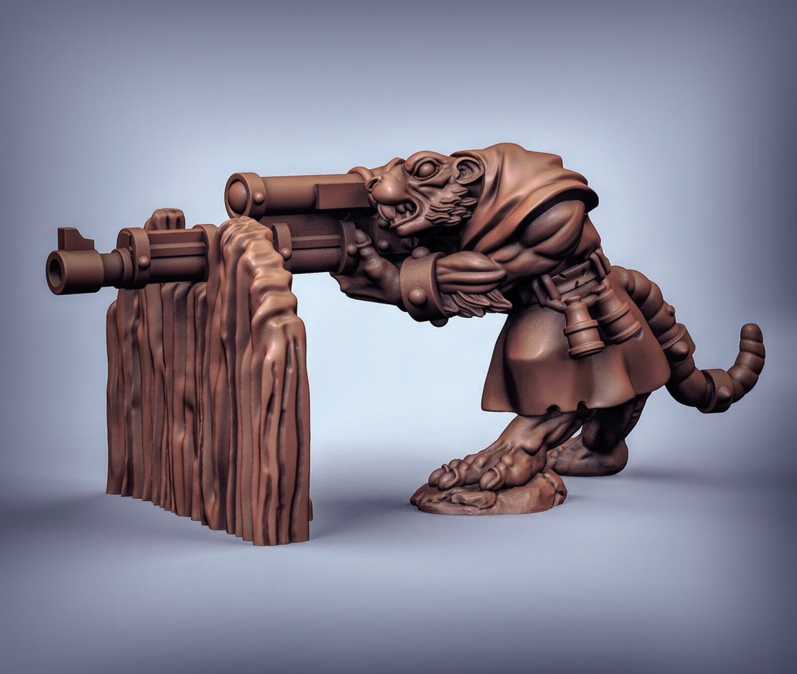 Ratfolk Sniper Resin Miniature Dnd Miniatures Dungeons - Etsy