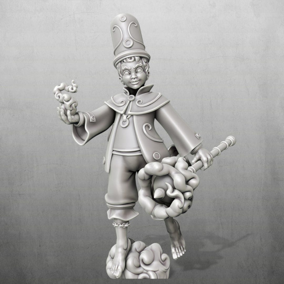 Cloud Giant Child 64mm Dungeons and Dragons, D&D Miniature, Gaming ...