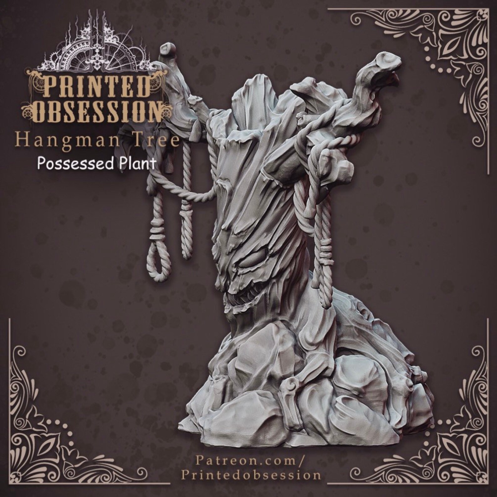 Hangman Tree Resin Miniature Dnd Miniatures Dungeons & - Etsy