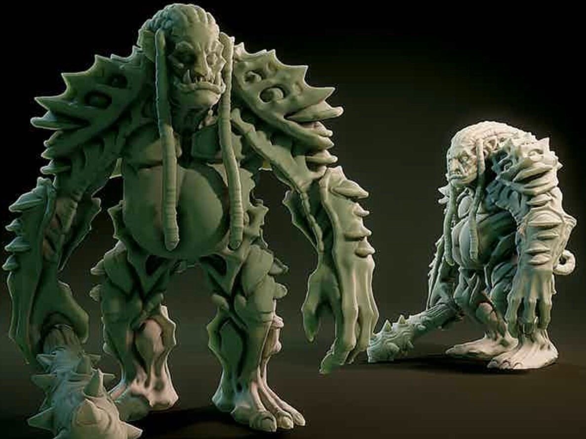 Sea Orc Resin Miniature Dnd Miniatures Dungeons & | Etsy