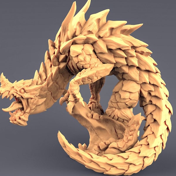 Deep Dragon Miniature - Etsy