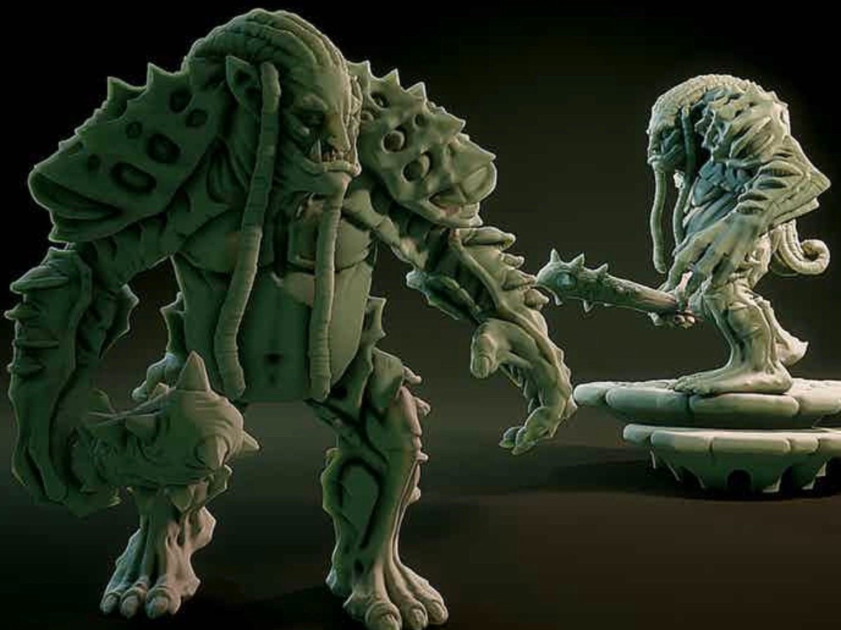 Sea Orc Resin Miniature DnD Miniatures Dungeons & | Etsy