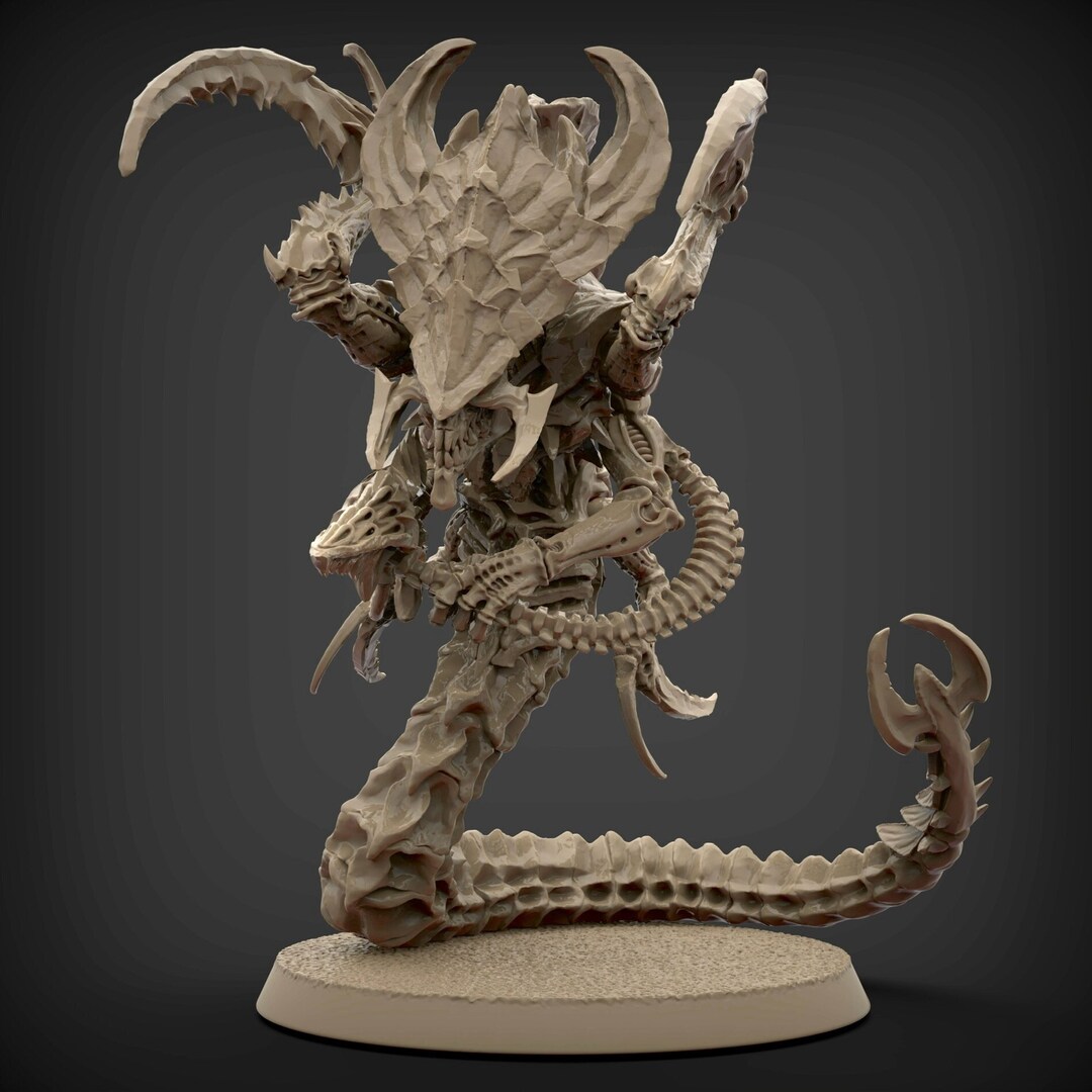 Bug, Trygon Mawloc Neurolictor 75mm Base Bug Army Starcraft Zerg Dnd D ...