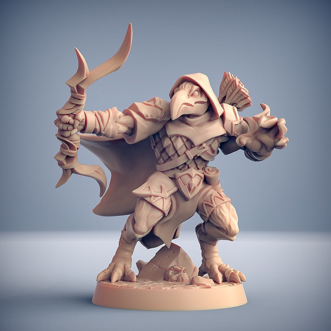 Gryphkin Infiltrator Resin Miniature Dnd Miniatures Dungeons & Dragons ...