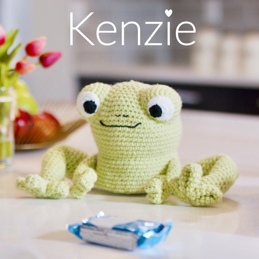 Hamilton (frog) Handmade Stuffed Companion - Etsy