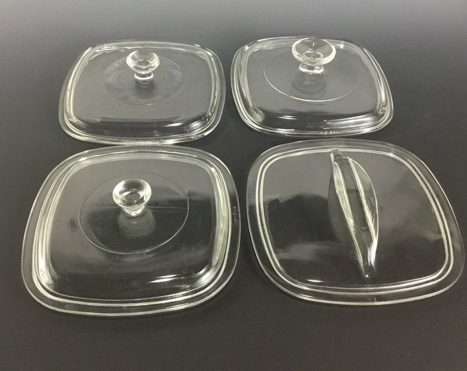 Pyrex 7” Replacement Lid for Corning 1 Quart or 1-1/2 Quart Square ...