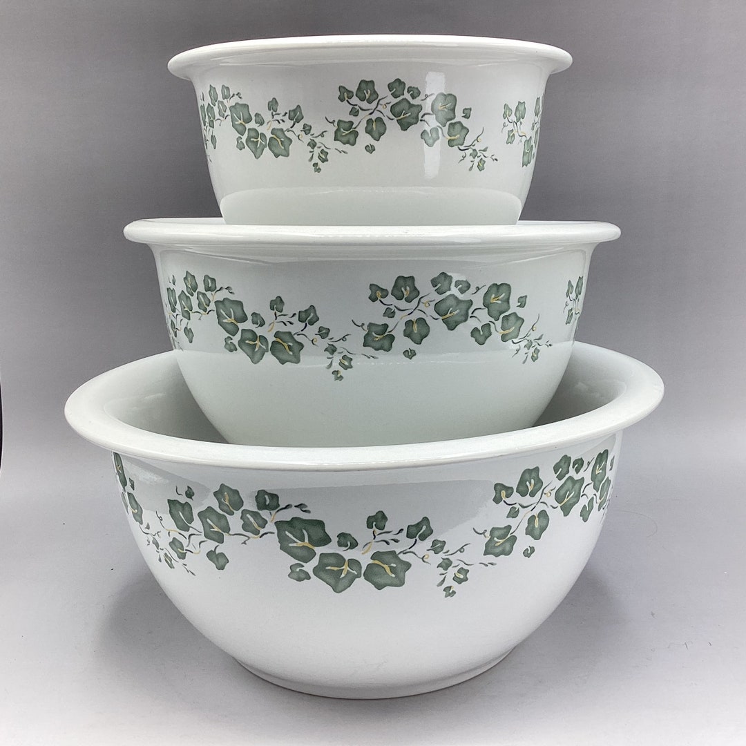 Vintage Corelle Coordinates Callaway Mixing Bowl Set - Etsy