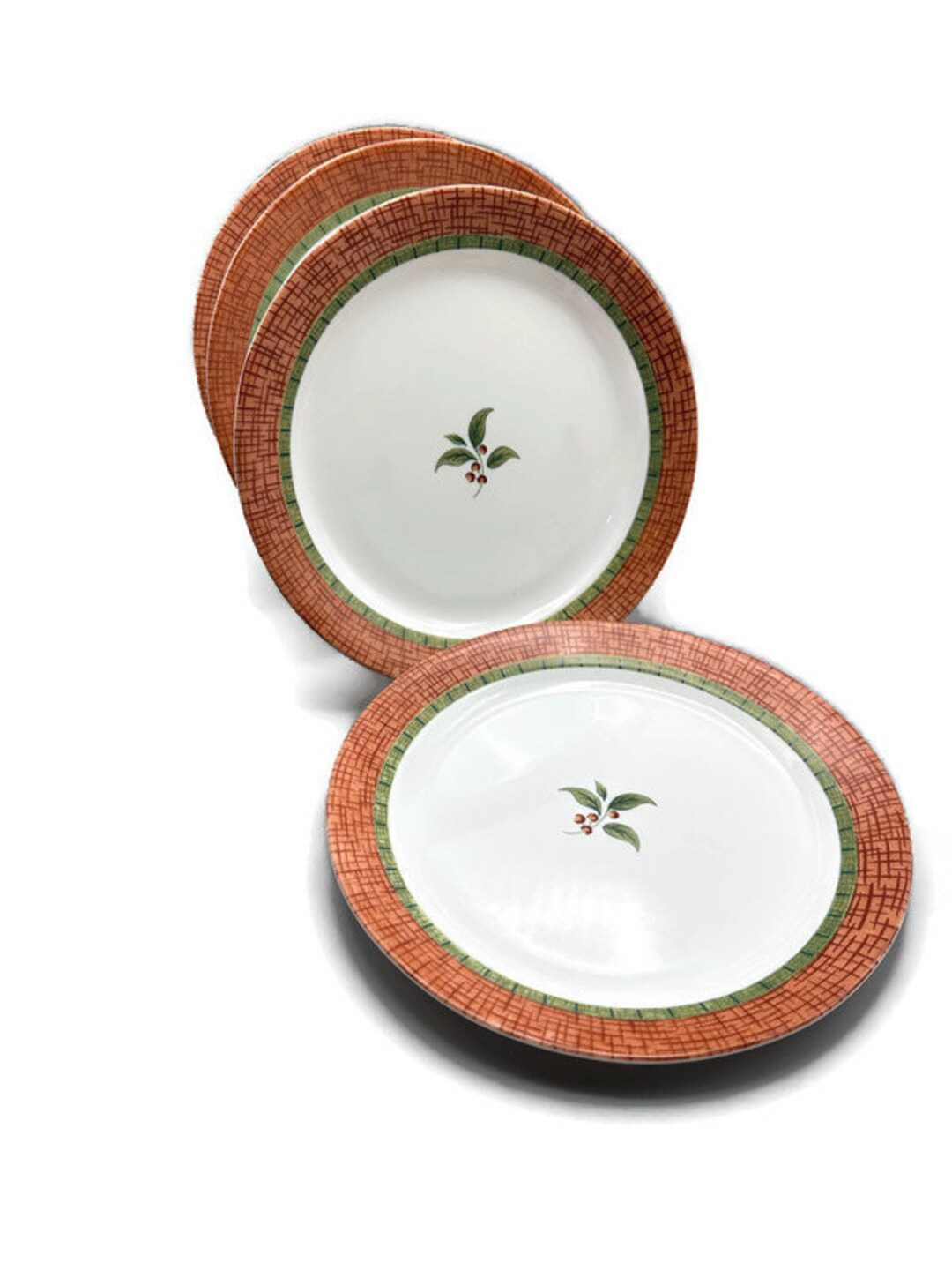 9 Corelle spiceberry Luncheon Plate Set of 4 - Etsy