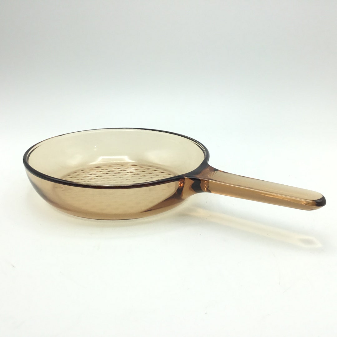 6” Visions Amber Skillet * Textured Bottom - Etsy