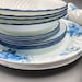 Corelle blue Velvet 20-piece Dinnerware Set - Etsy