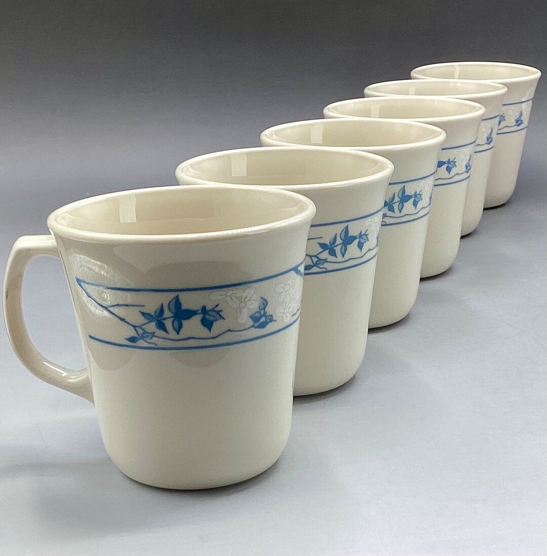 Corelle “first of Spring” Mug Set of 6 * Sandstone Coffee Cups - Etsy
