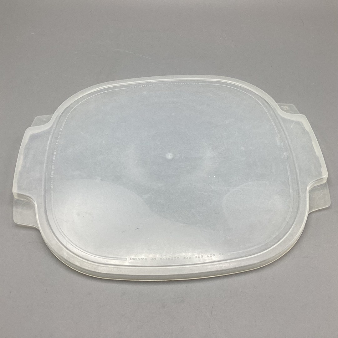 Replacement Plastic Lid for Pyrex Corning A-10 Skillet or 5 Quart ...