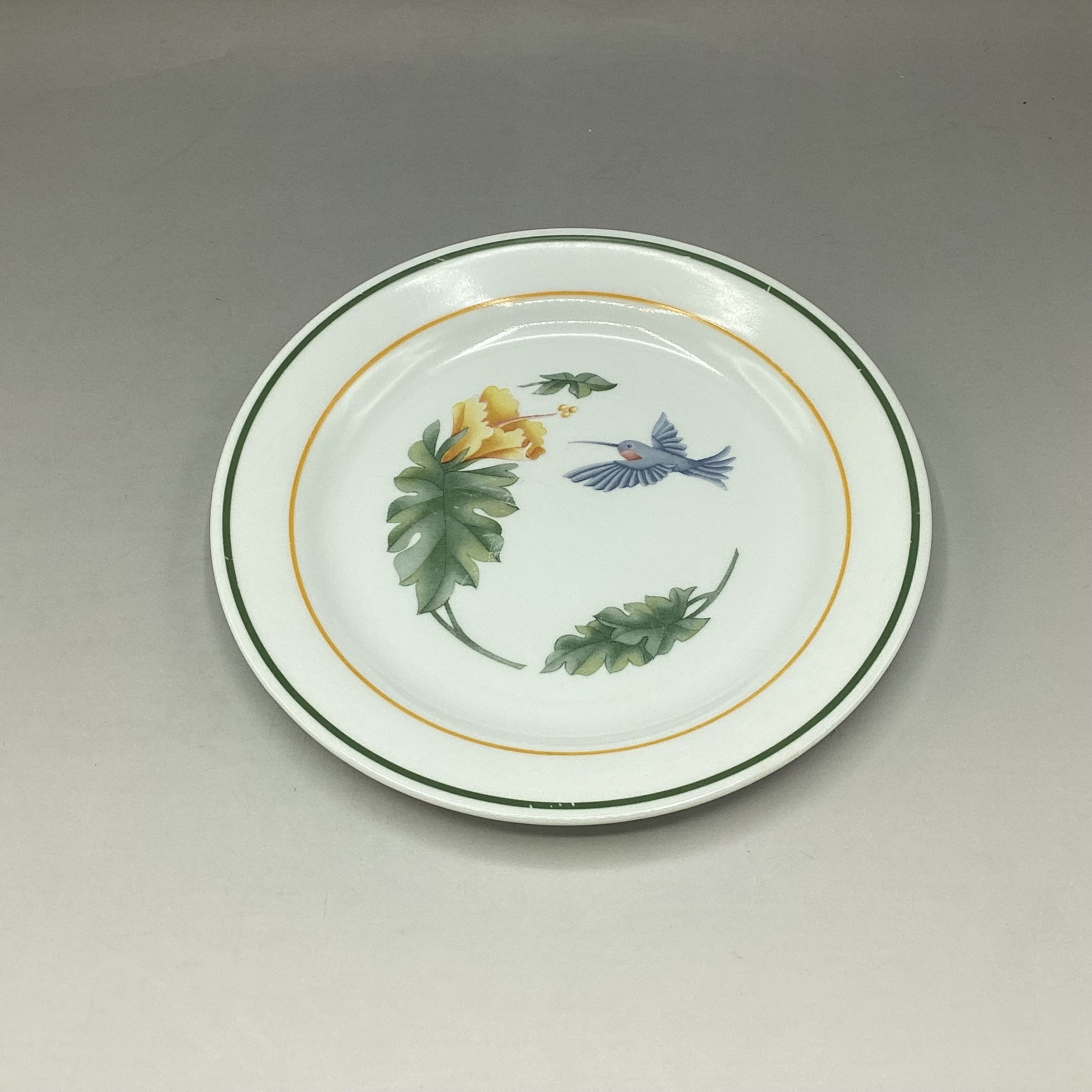 7-1/8” Corelle “hummingbird” Salad Plate * Dessert Plate * Vintage ...