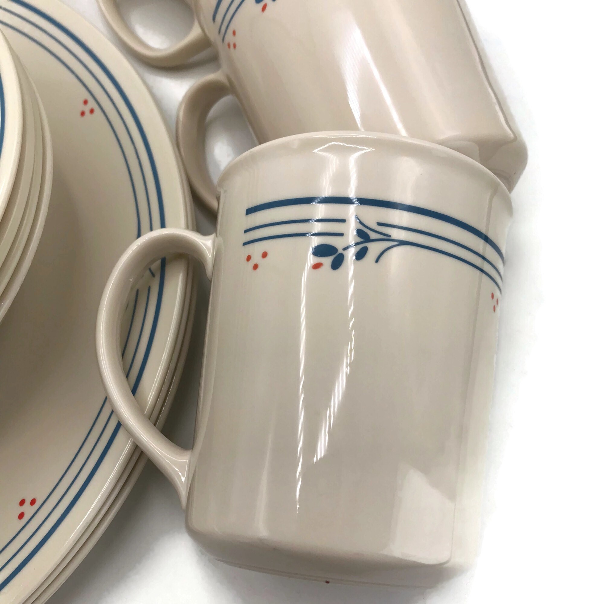 Vintage Corelle 16-piece Dinnerware Set country Violet - Etsy