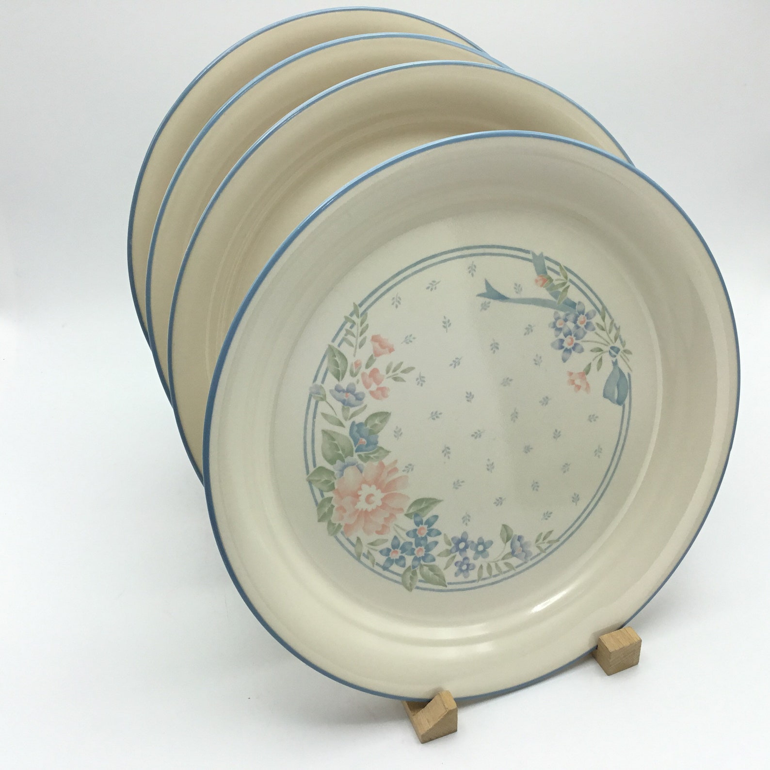 Dinner Plate Set of 4 * Corelle " Symphony" - Etsy