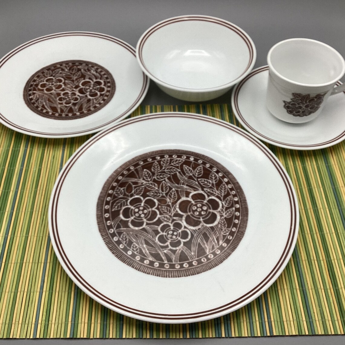 Vintage Corelle 20-piece Dinnerware Set * "batik” - Etsy