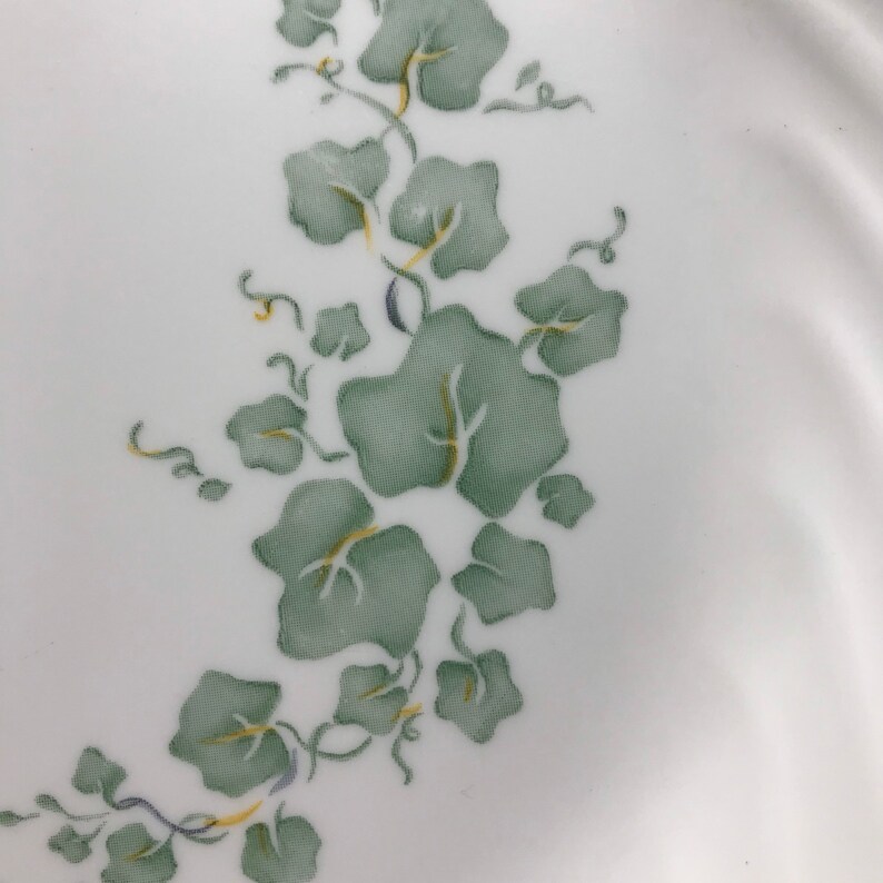 12" Serving Platter * Corelle “callaway” Green Ivy - Etsy