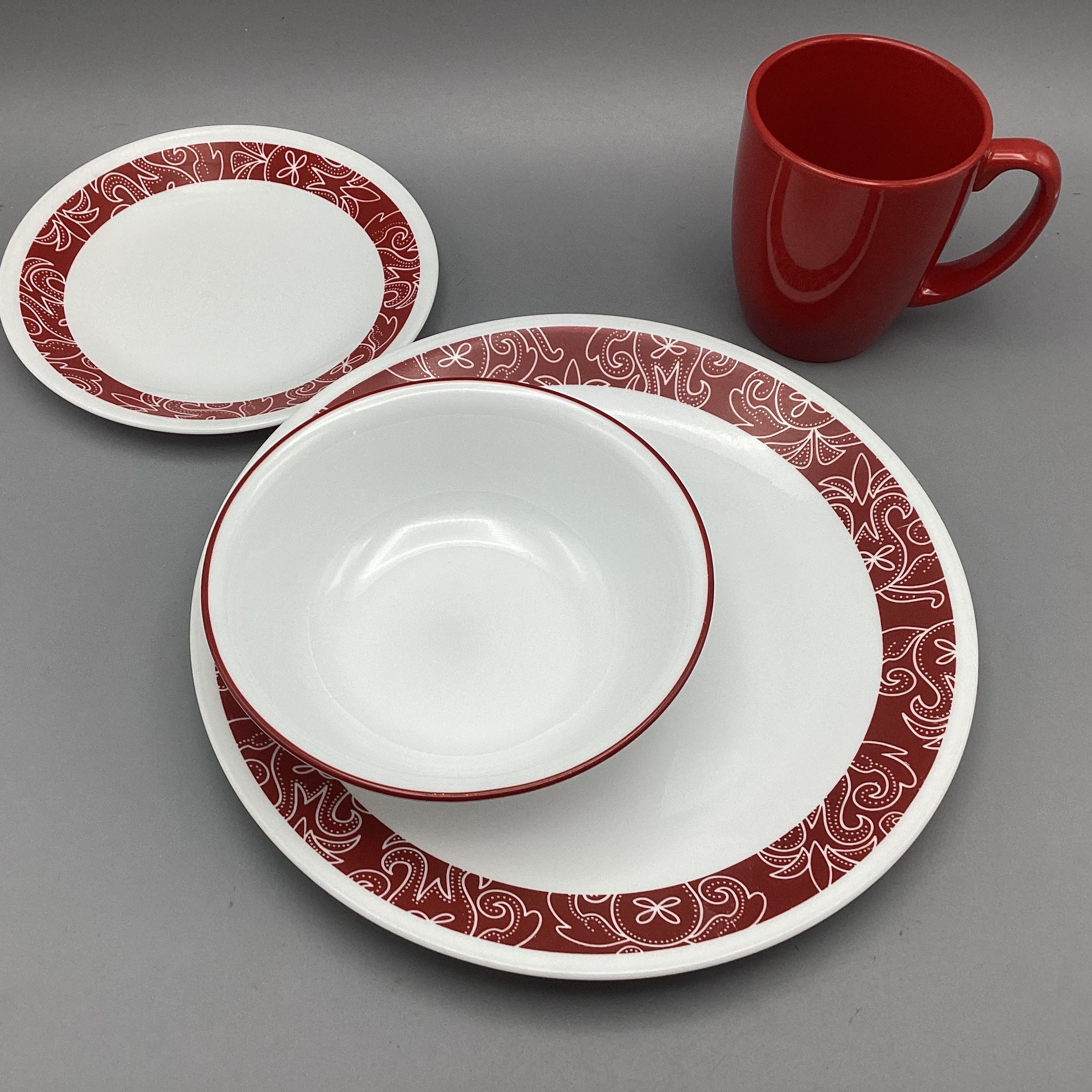 Discontinued Corelle 16-piece Dinnerware Set bandhalini - Etsy