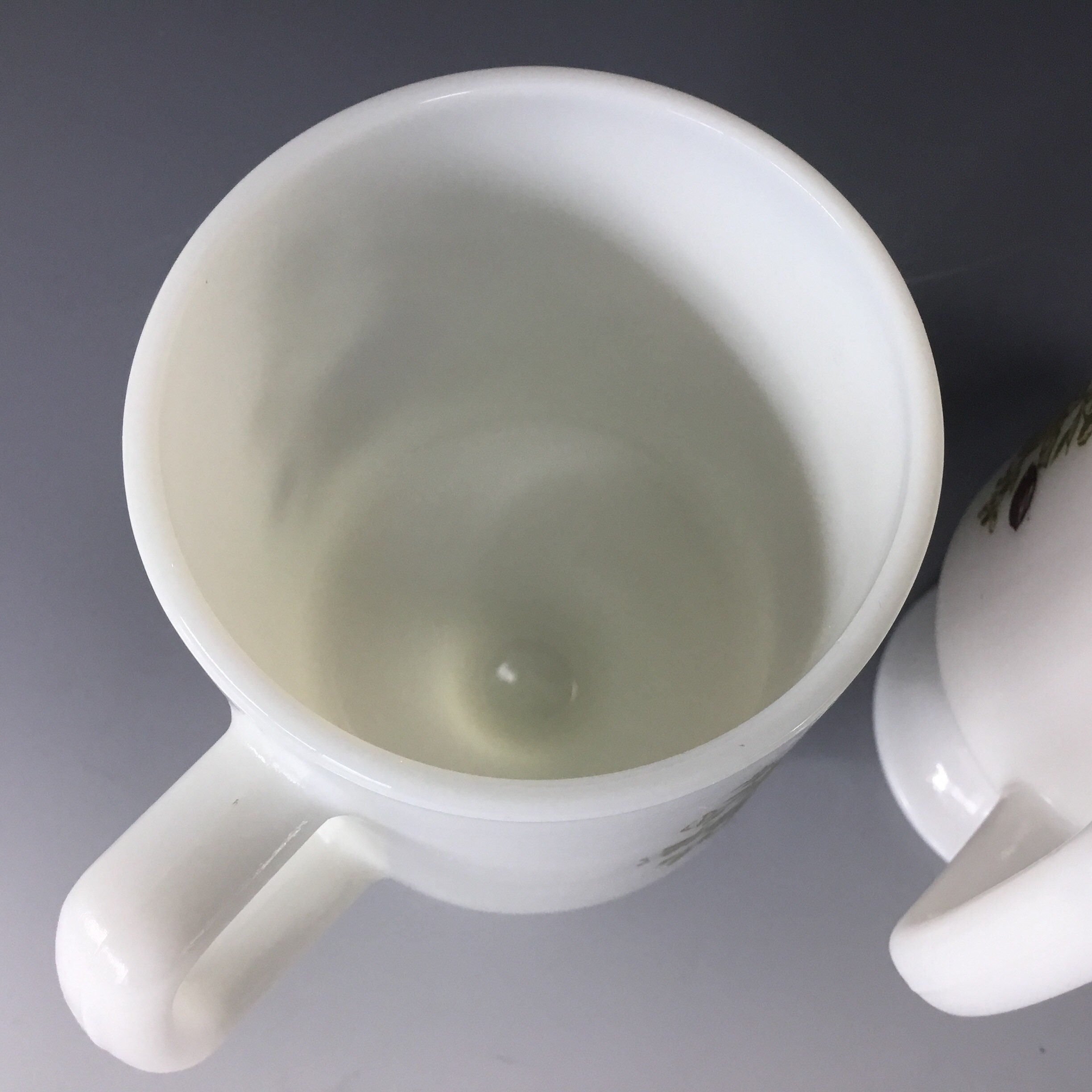 Milk Glass Pedestal Mugs * Spice O’ Life Compatible *set of 2 - Etsy