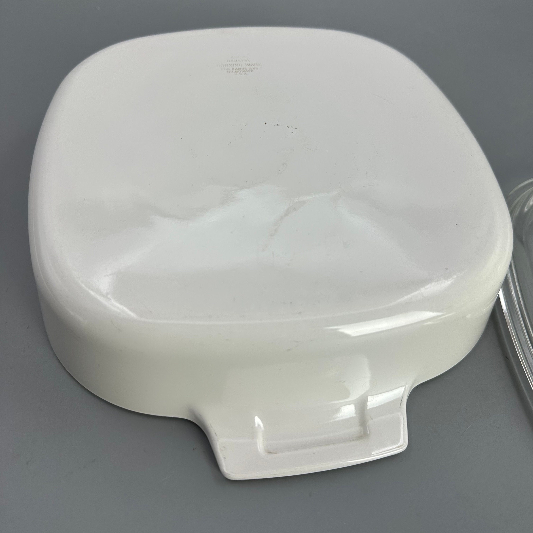 1-1/2 Quart Corning Square A-8-B Casserole With Lid * Cornflower Blue ...