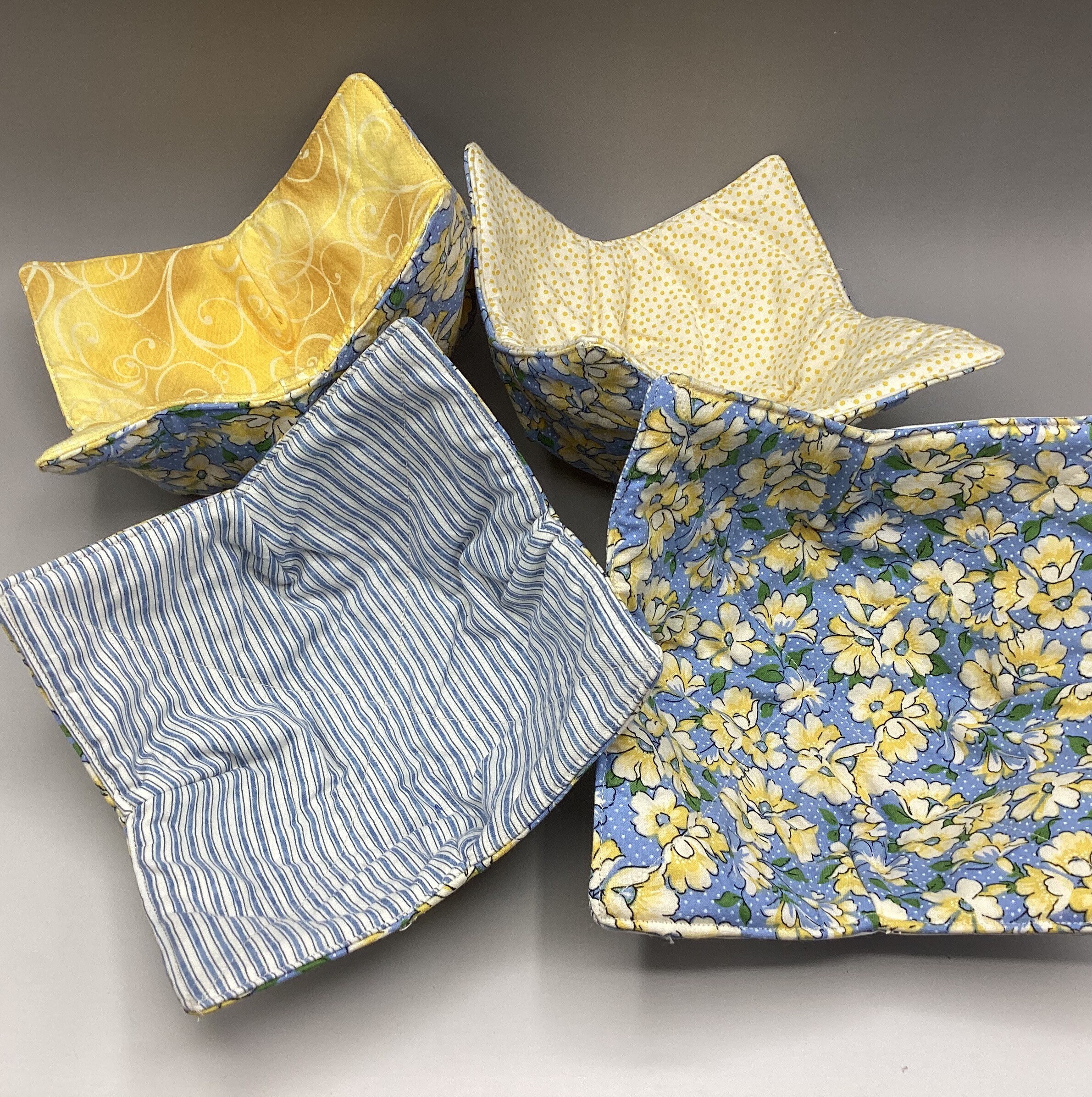 Bowl Cozy * Microwave Safe Pot Holder * Insulated Bowl Cover for Hot ...
