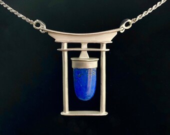Torii Gate Necklace - Etsy