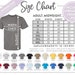 Semi-editable Gildan 65000 Size Chart + Color Chart • Gildan Adult ...