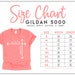 G500 Size Chart 2 Versions Included Unisex Heavy Cotton - Etsy