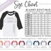 Semi-editable Next Level 6051 Size Color Chart Next Level Size Chart ...