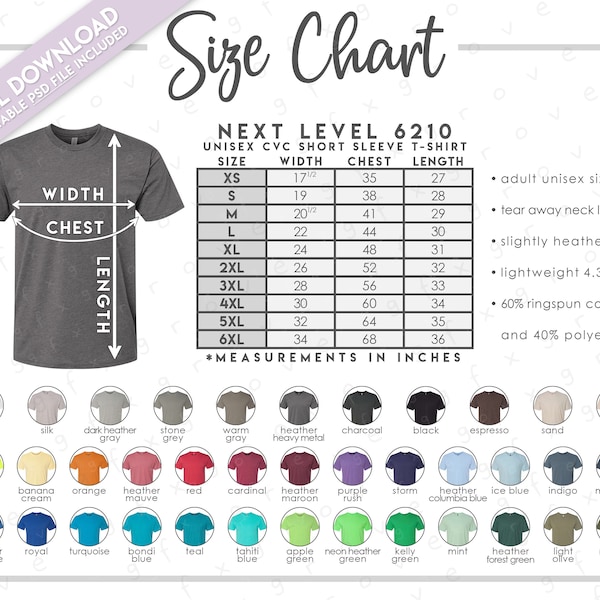 Next Level Apparel - Etsy