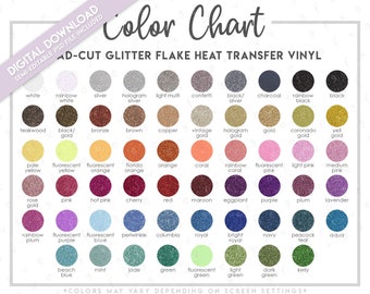 Stahls Glitter Chart - Etsy