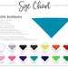 Dyenomite 650DR Size Color Chart Dyenomite Dream T-shirt Size Chart ...