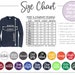 Semi-editable Hanes 5250 Size Chart Color Chart Authentic-t Short ...