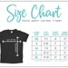 G500B Size Chart 2 Versions Included Youth Heavy Cotton | Etsy