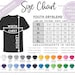 Semi-editable 8000B Size Chart + Color Chart • 8000B Youth Dryblend T ...