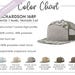 Semi-editable Bella + Canvas 3001Y Size + Color Chart • Includes Solid ...