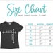 G500L Size Chart (2 Versions Included) • Ladies Heavy Cotton T-shirt ...