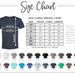 Next Level 6010 Size + Color Chart (2 Versions Included With & Without ...