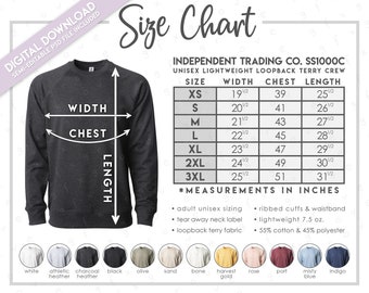 Hanes Comfortwash GDH200 Color Chart 20 COLORS Comfortwash Long Sleeve ...