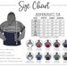 Boxercraft T18 Size + Color Chart • 10 COLORS • Boxercraft Women's ...