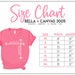 Semi-editable Hanes 5250 Size Chart Color Chart Authentic-t Short ...