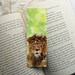 Watercolor Bookmark of Lion Lion Bookmark Africa Bookmark - Etsy